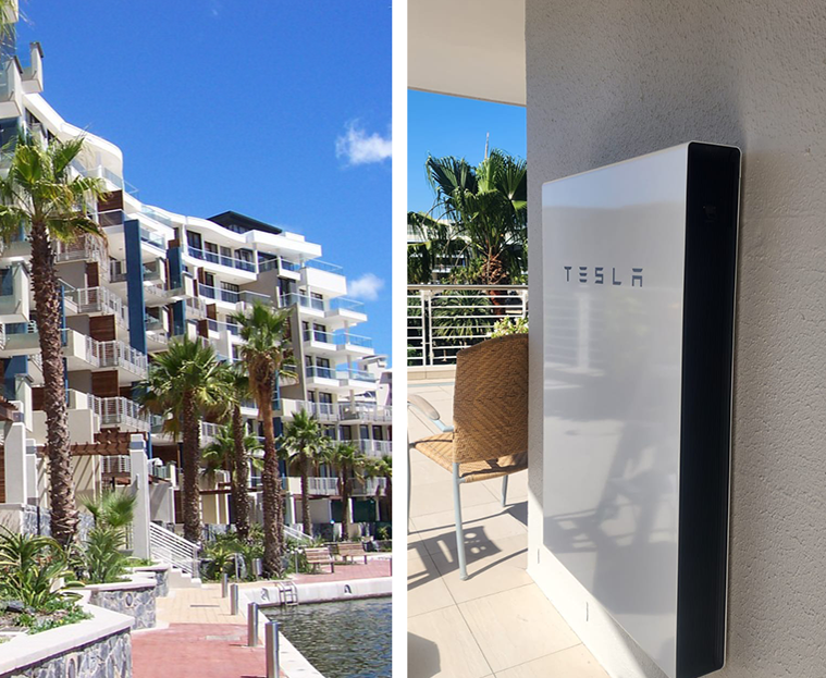 Waterfront resident switches to Tesla Powerwall