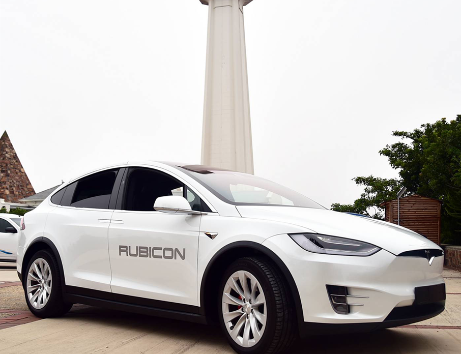 Rubicon brings first Tesla All-Electric SUV to SA