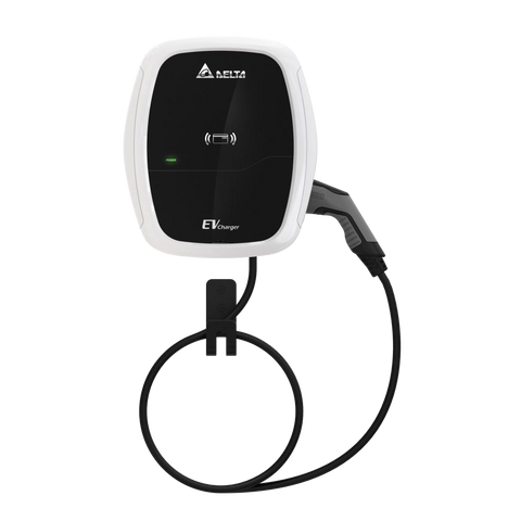 Delta AC Mini Plus EV Charger, 1P, 7.2kW, T2 socket, RFID, 3G/Ethernet