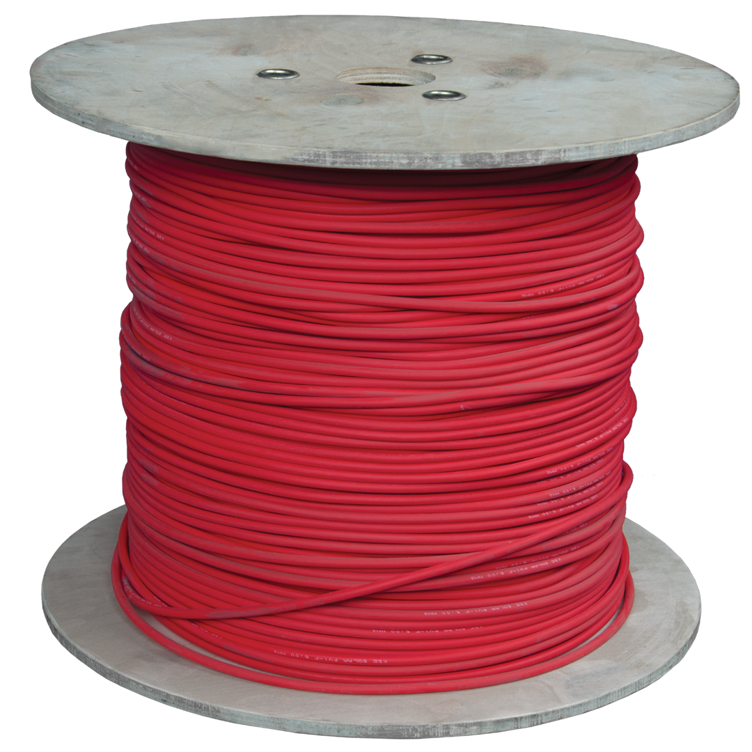 KBE Solar cable, DB (triple certified, EN50618), red, 10mm²